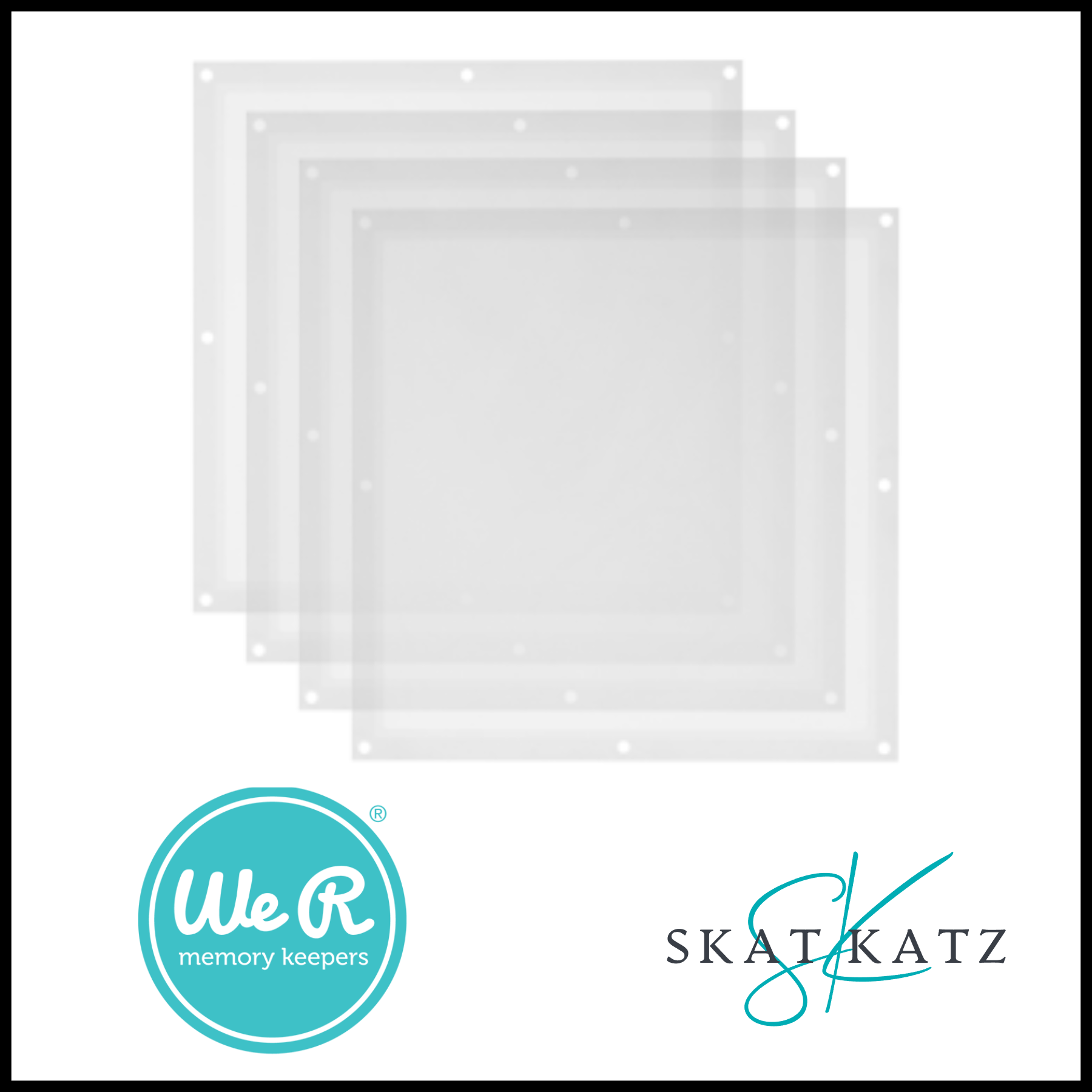 WRMK - Silkscreen Frames 4pk – Skat Katz