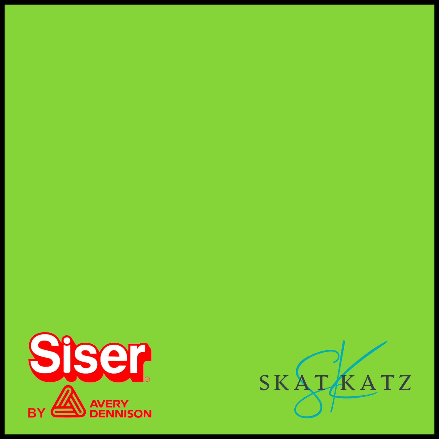 Adhesive Siser Easy PSV Starling - Lime Green – Skat Katz