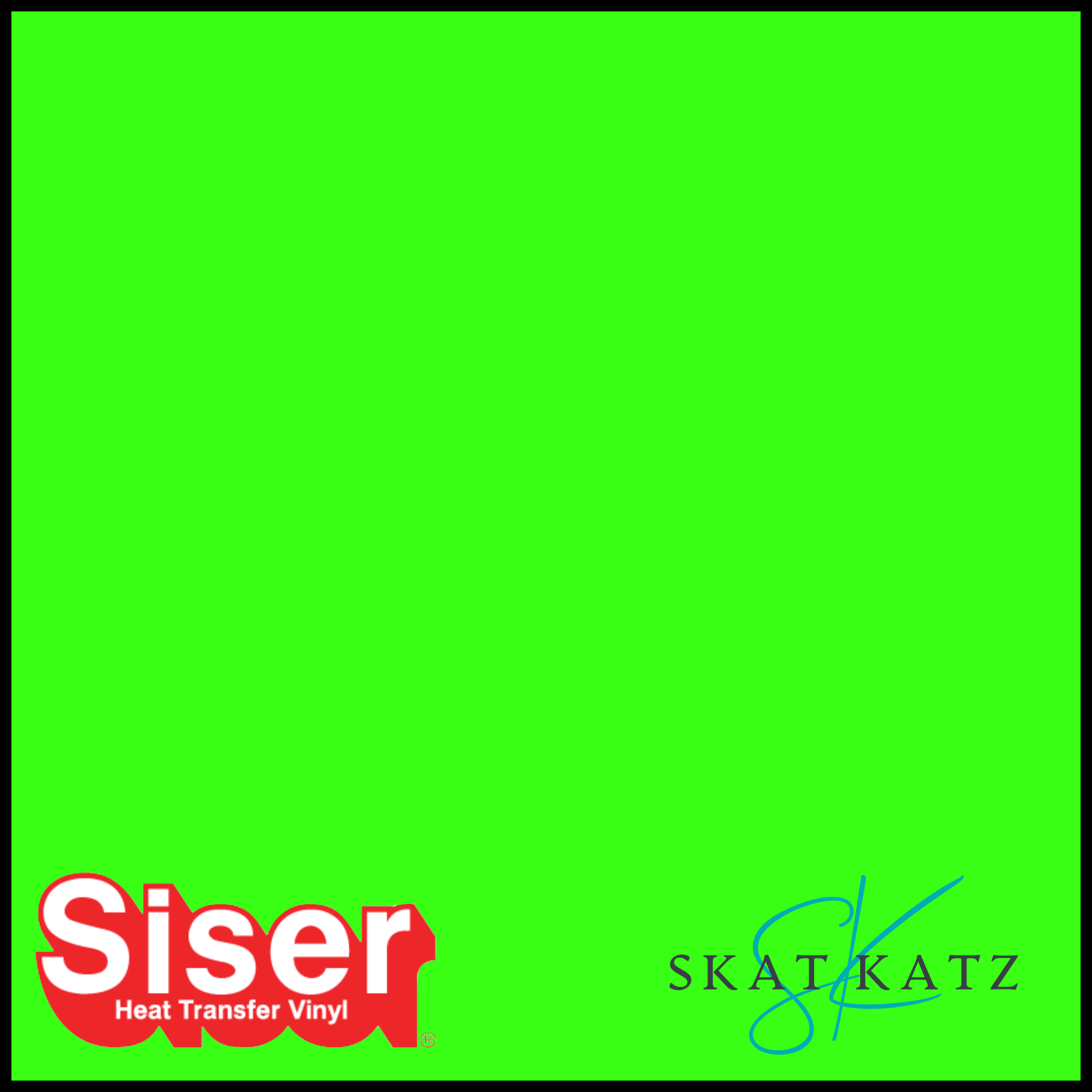 Siser PS Subli LT (Sub Block) - Fluorescent Green – Skat Katz