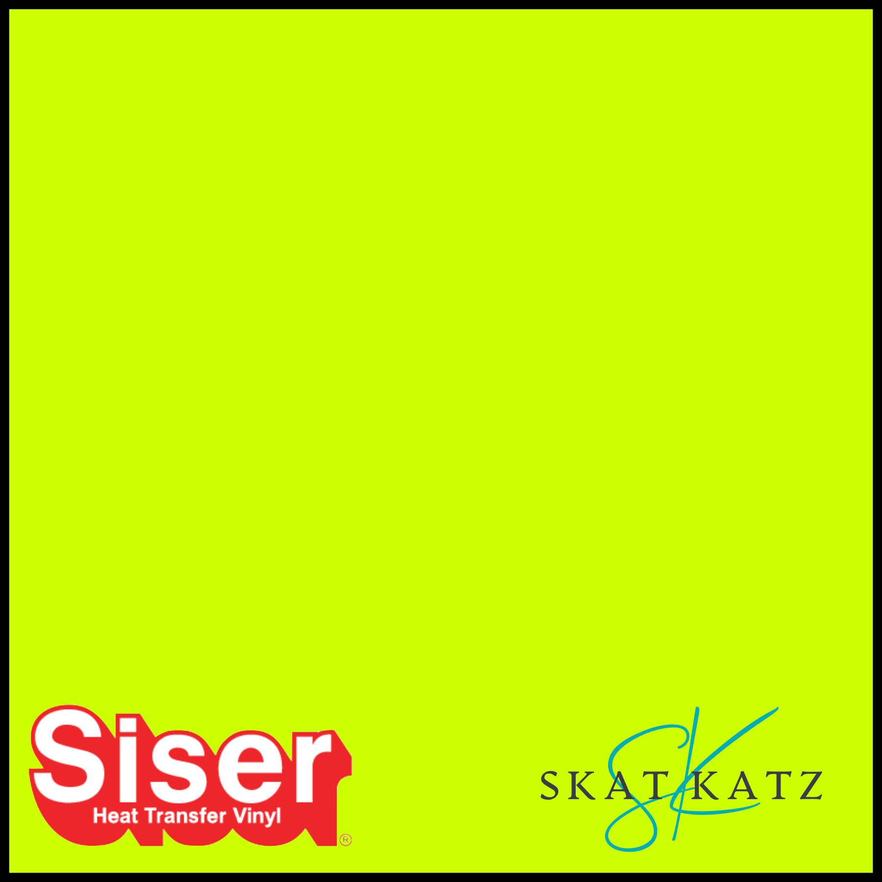 Siser PS Subli LT (Sub Block) - Fluorescent Yellow – Skat Katz