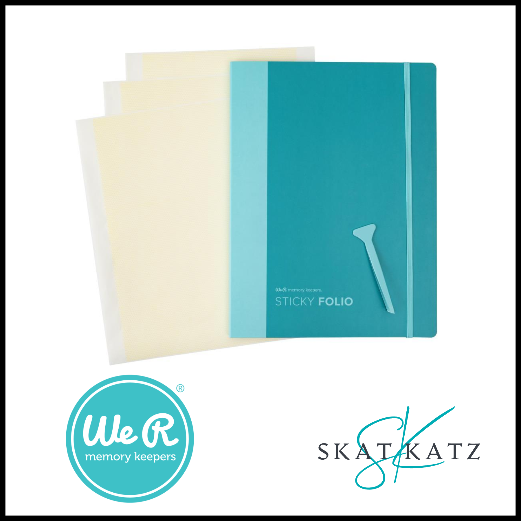 WRMK - Sticky Folio - Mint – Skat Katz